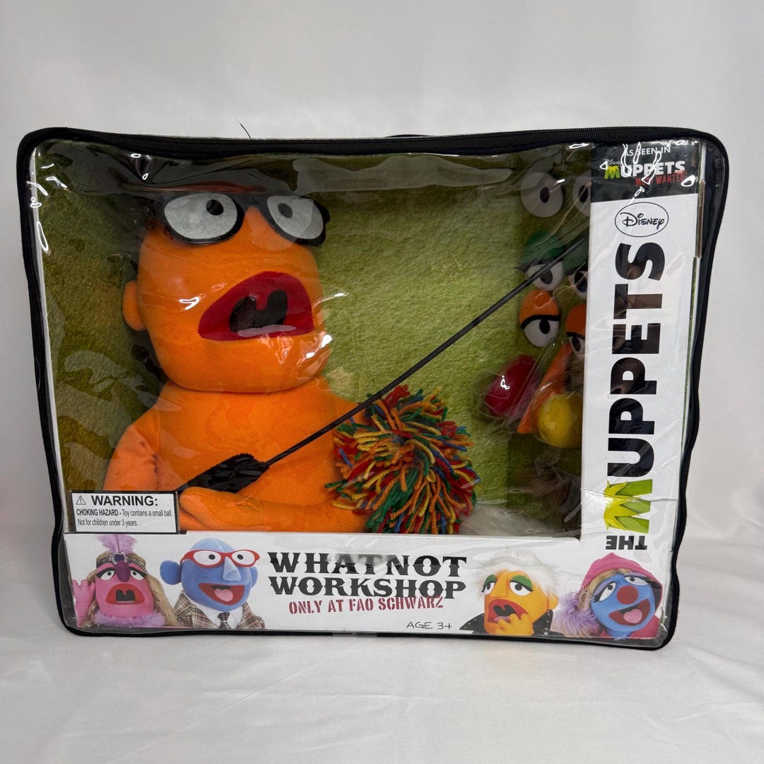 Rare the Muppets Whatnot Workshop Kit NIB - Etsy