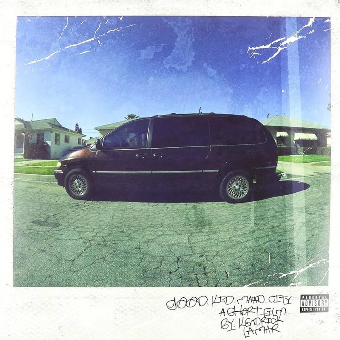 Kendrick Lamar, ‘good Kid, M.a.a.d City’ " ALBUM COVER POSTER 24"x24 ...