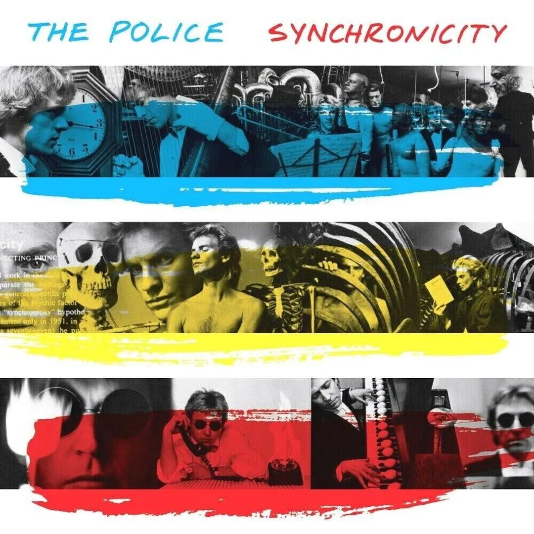 The Police Synchronicity " ALBUM COVER POSTER 24"x24" Free Shipping - Etsy