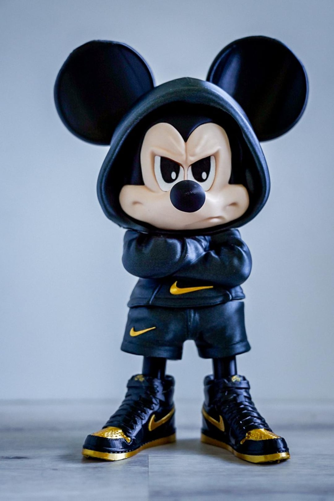 Urban-style Mickey 3D Printed Figure - CUSTOMIZABLE - Etsy