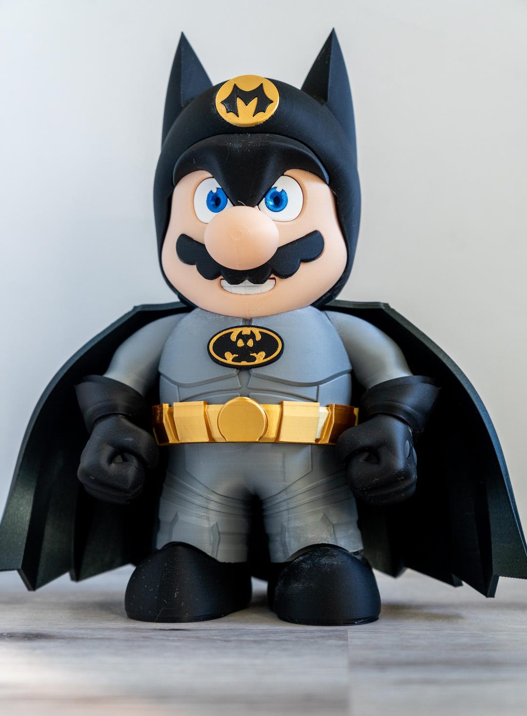 Batman - Mario - Super Mario Bros - 3D Printed Figure - 2 Sizes ...