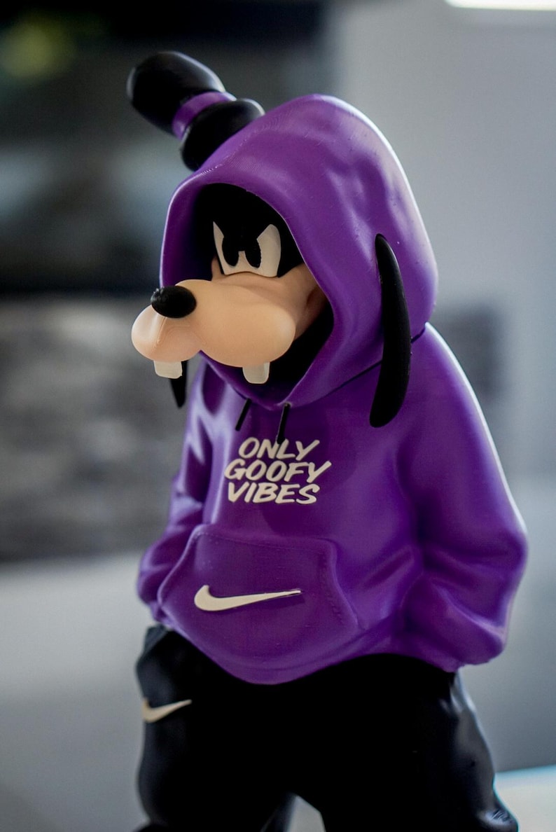 Urban-style Goofy 3D Printed Figure - CUSTOMIZABLE - Etsy UK