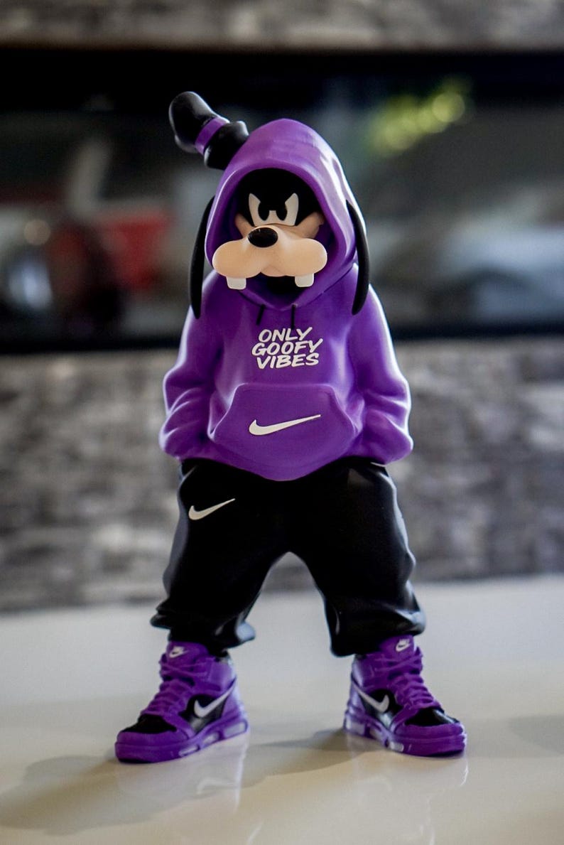 Urban-style Goofy 3D Printed Figure - CUSTOMIZABLE - Etsy UK
