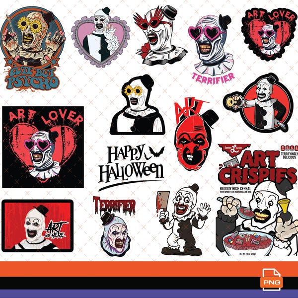 Terrifier Png - Etsy
