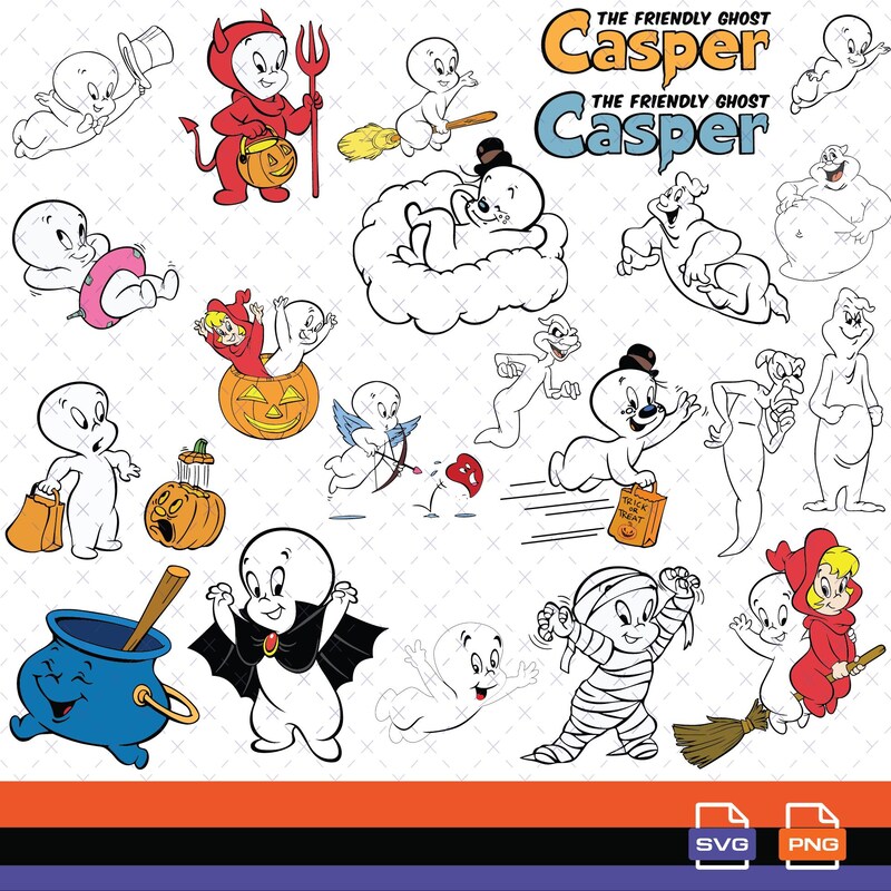 Casper Ghost - Etsy