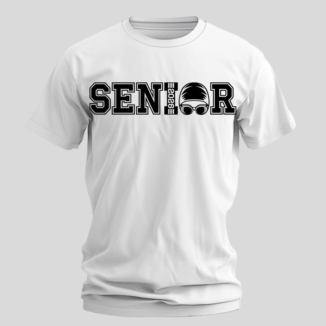 Senior 2026 Swimming Cut File (digital Download) - Etsy