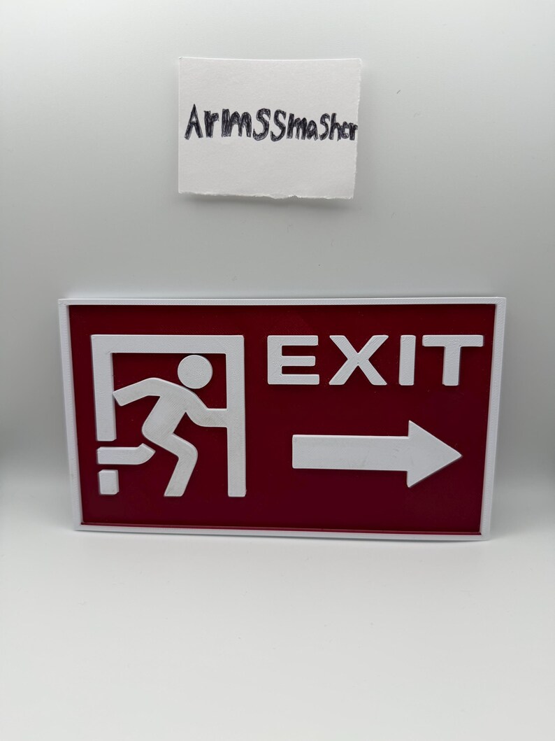 The Amazing Digital Circus Exit Sign - Etsy
