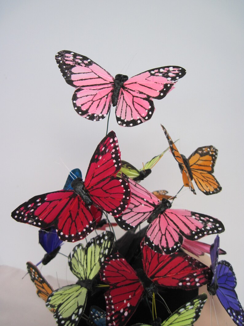 Multi Colored Monarch Butterfly Headpiece - Etsy