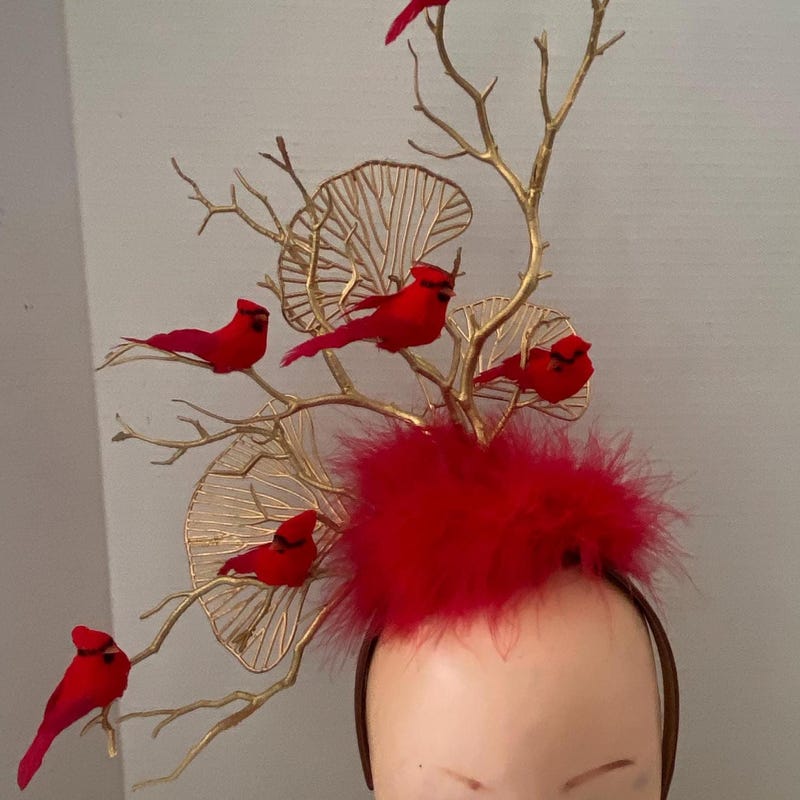 Cardinal Hat - Etsy