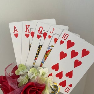 3 Card Poker Straight Flush Jumbo Card Fascinator - Etsy