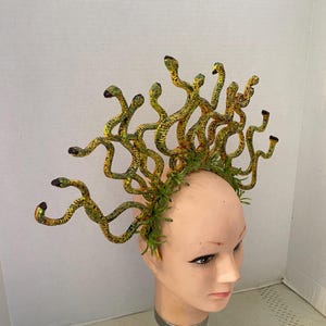 Yellow Medusa With Greens & Accent Colors - Etsy