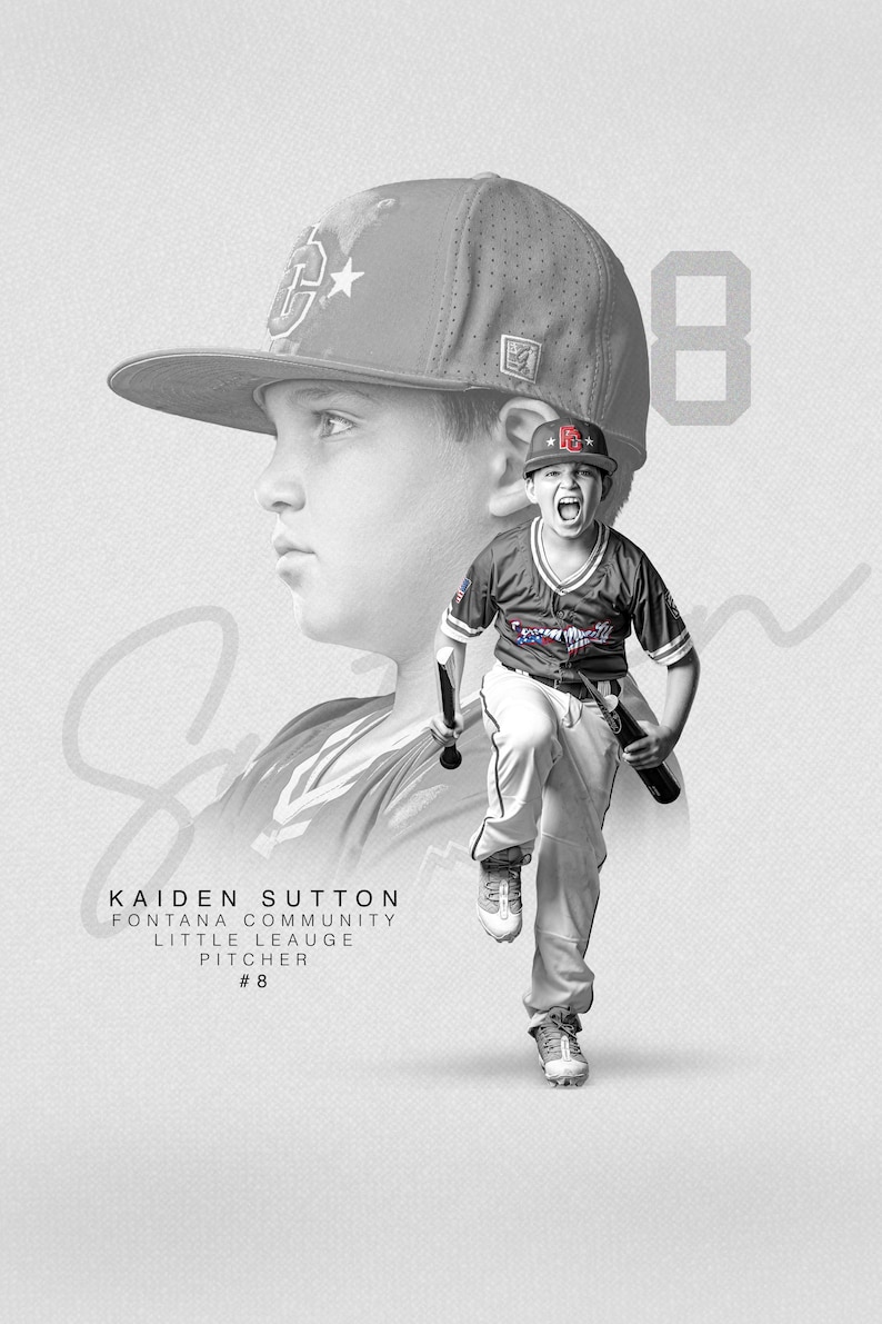 Photoshop Sports Double Emotion Template and Tutorial - Etsy