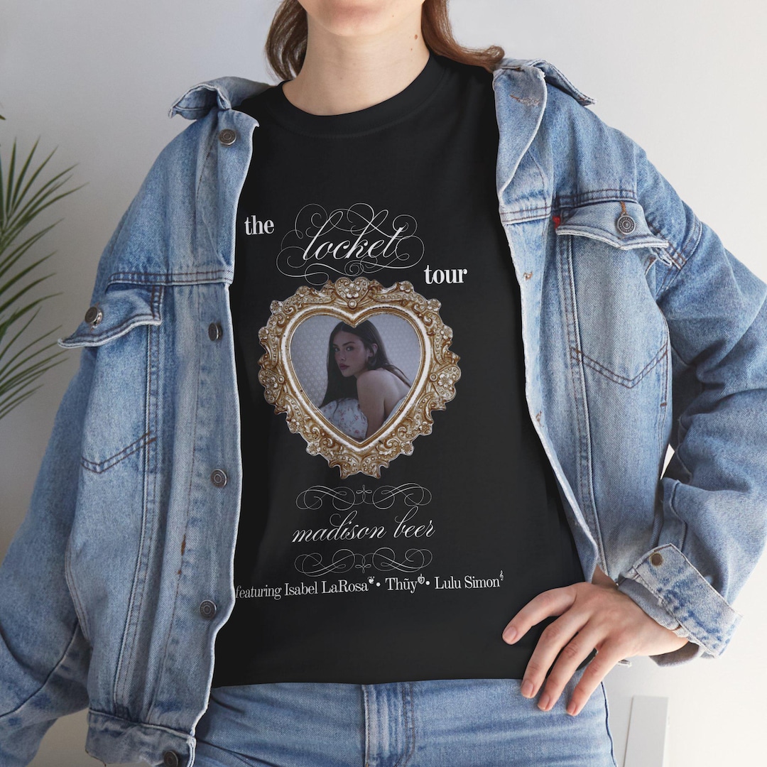 The Locket Tour T-shirt | Madison Beer - Etsy