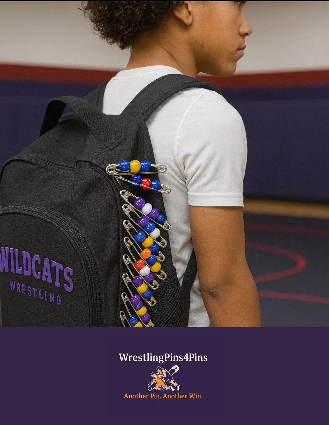 Custom Wrestling Team Pins: Motivational Recognition Award - Etsy