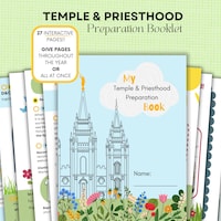 Temple Book Cover Page - Etsy