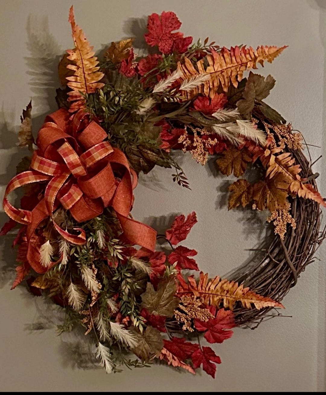 Fancy Fall Wreath - Etsy