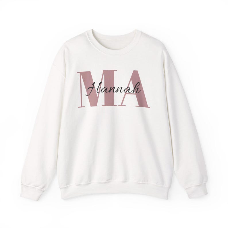 Medical Assistant Name Crewneck Sweatshirt Personalized Name Custom ...