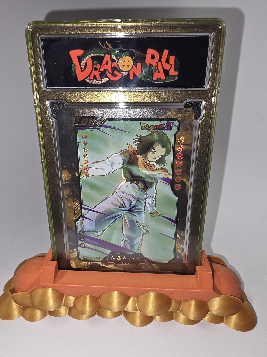 Android 17 BK CCG Custom Made Art Slab With Choice of Colored 3D ...