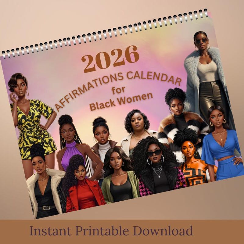 Magic Wall Calendar 2026 - Etsy