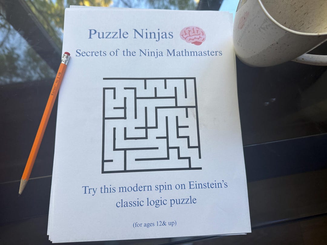 Einstein Reloaded: the Classic Logic Puzzle, Reimagined. - Etsy