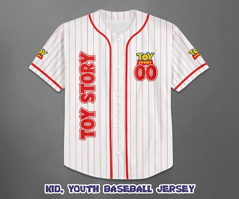 Personalized Disney Toy Story Baseball Jersey, Custom Toy Story Family ...