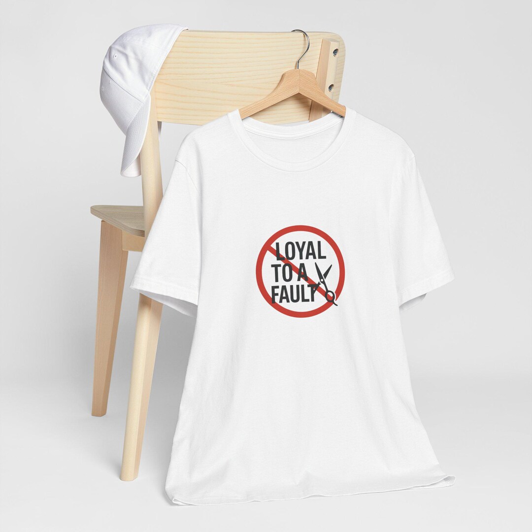 Loyalty Statement Tee, Comfy Unisex Jersey Short Sleeve T-shirt for ...