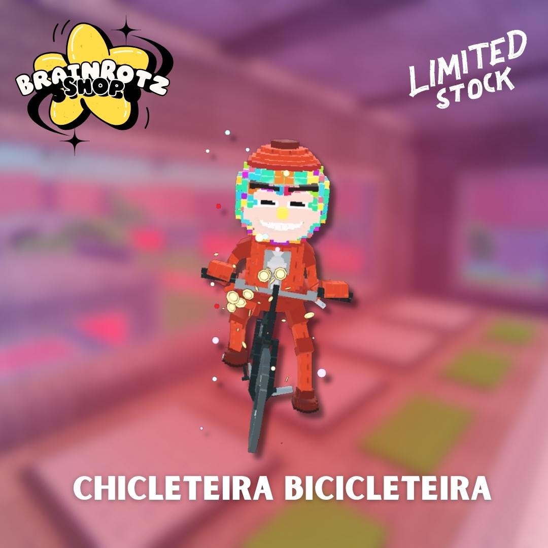 Roblox Steal A Brainrot - Chicleteira Bicicleteira | Secret (fast ...