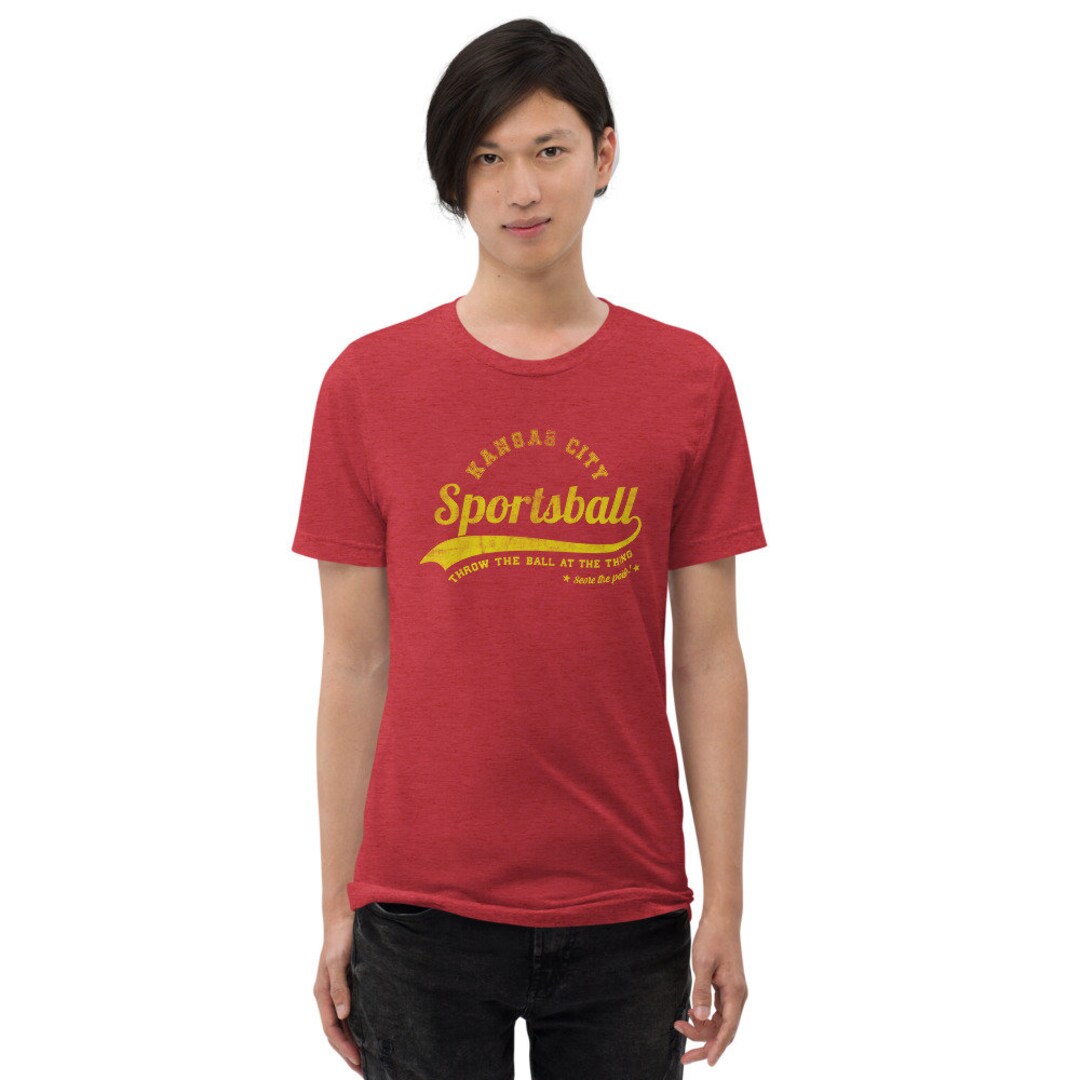Sportsball Red Heather Unisex T-shirt - Etsy