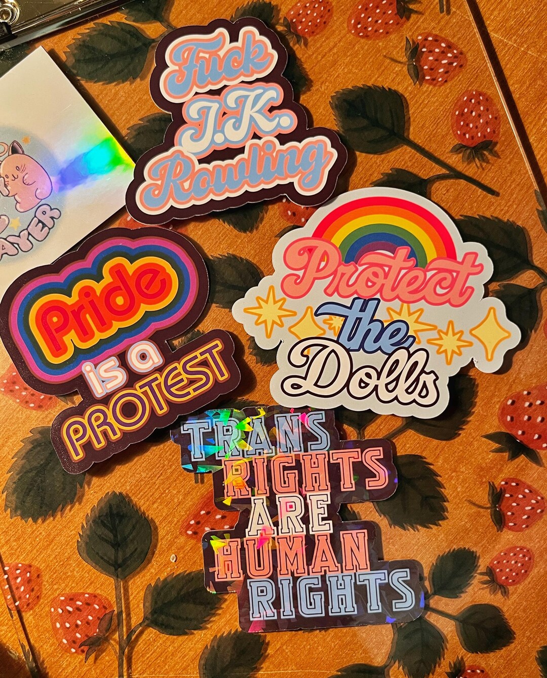 Assorted LGBTQIA+ Activism Stickers: Hand Crafted in Canada - Etsy