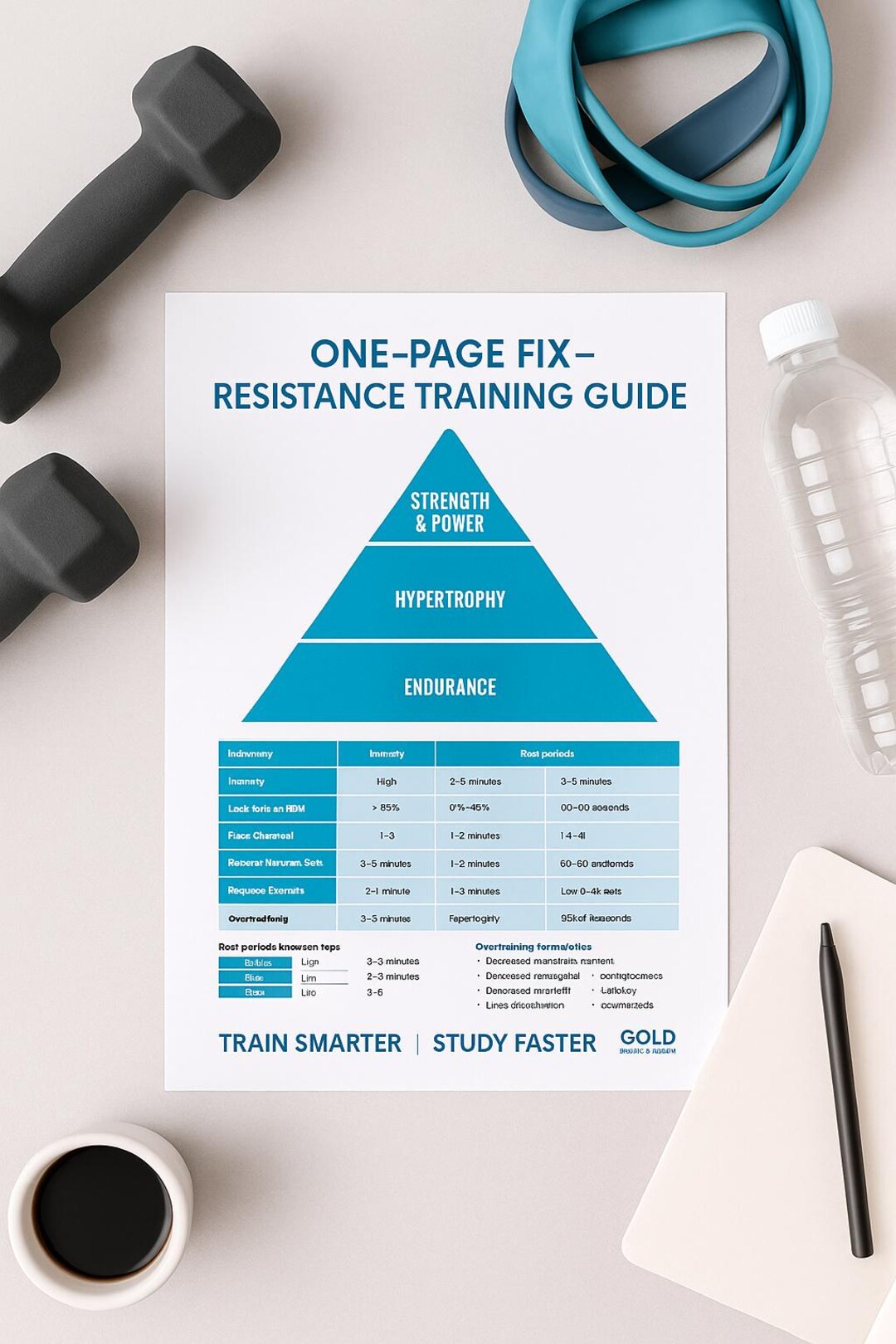 Resistance Training Guide: Personal Trainer Study Notes (A4 PDF) - Etsy