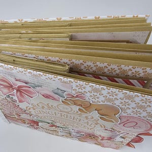 Gingerbread Bakery Mini Album Journal Recipe Paper Bag Book - Etsy