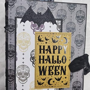 Halloween Gothic SCRAPBOOK Photo Mini Album - Etsy