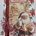 Santa Cookies & Milk Layered Christmas Handmade Single Fold Card - Etsy