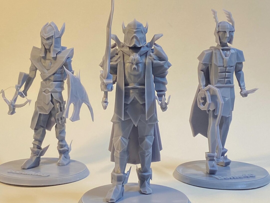 Bring Your OSRS Character to Life! Maximum Quality 3D Printed OSRS ...