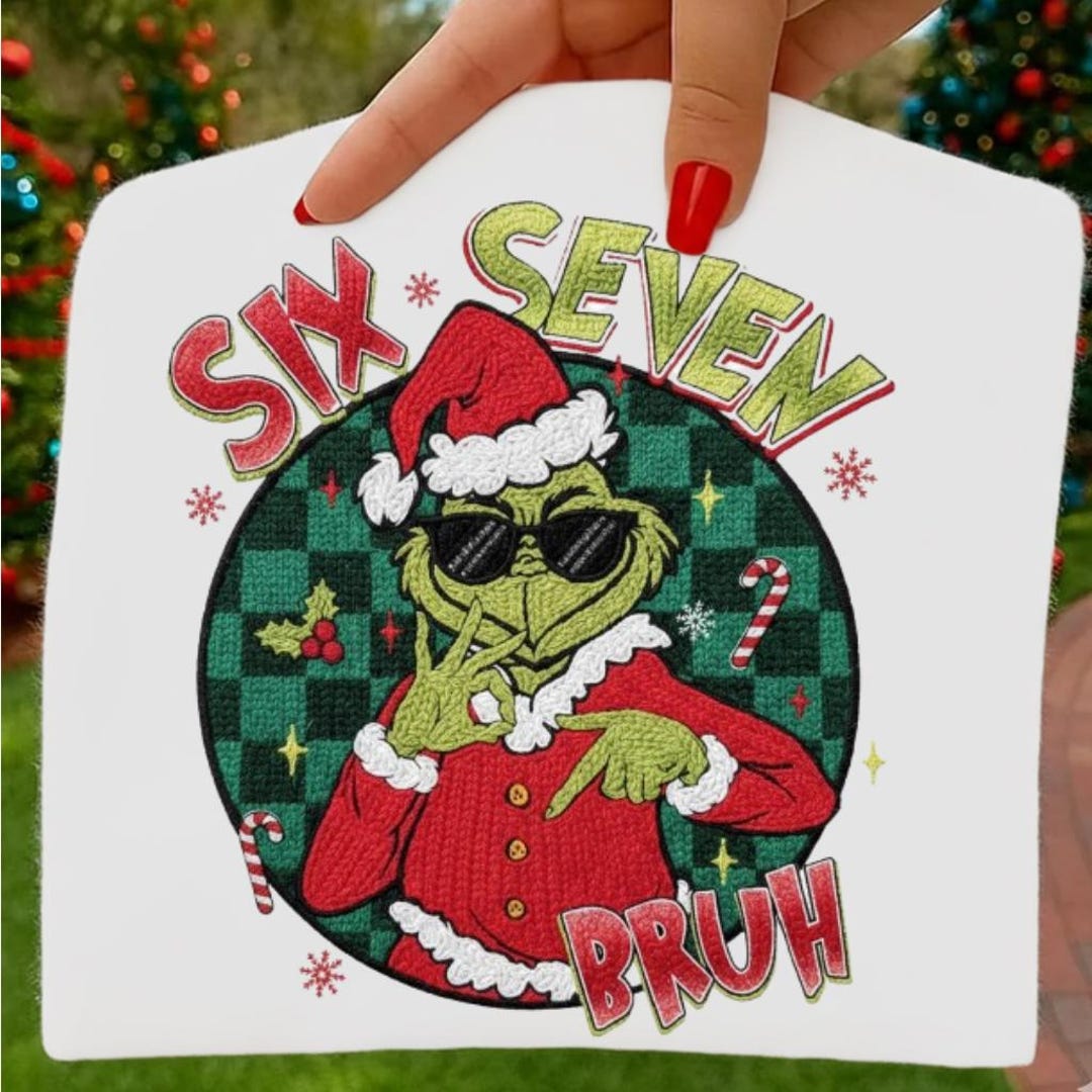 Funny 6 7 Meme PNG, Mean Green Guy Internet Humor Png, Viral Bruh Joke ...