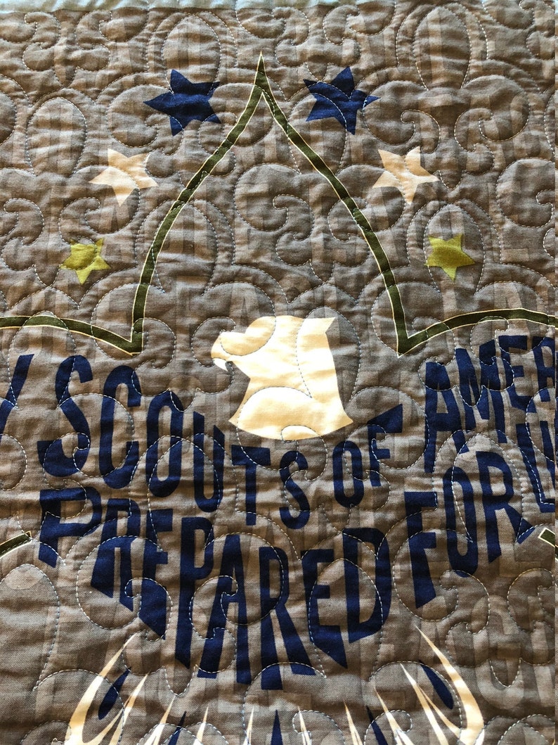 EAGLE SCOUT QUILT Eagle Scout Gift, Handmade Quilt Only 2 Left - Etsy