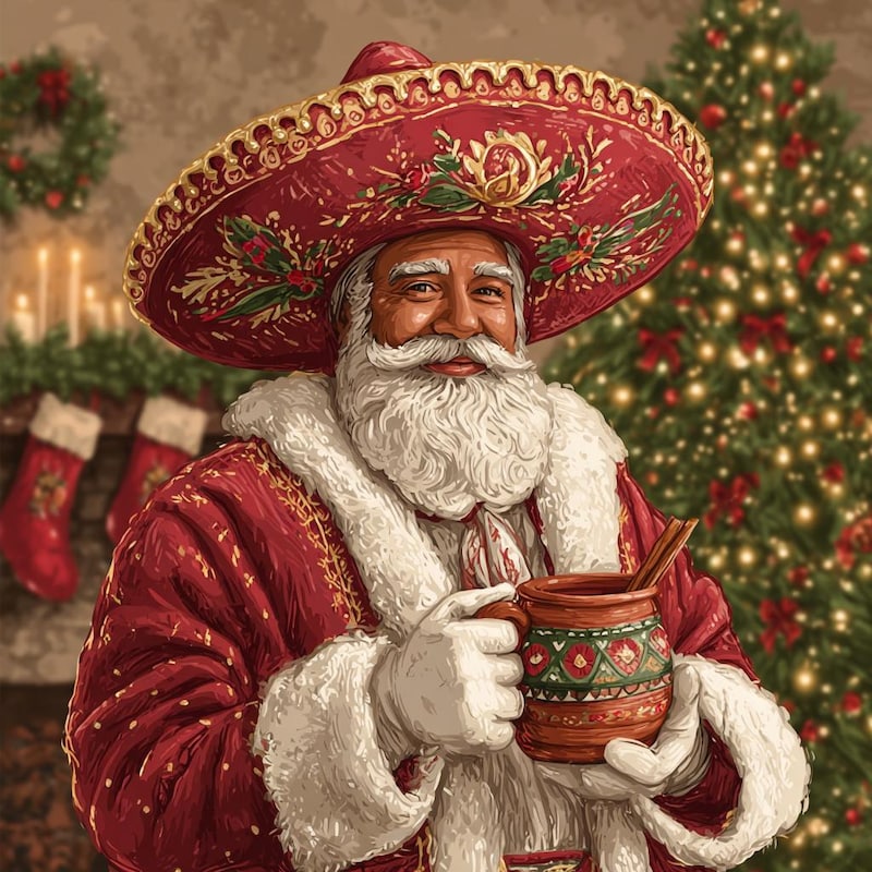 Hispanic Santas - Etsy