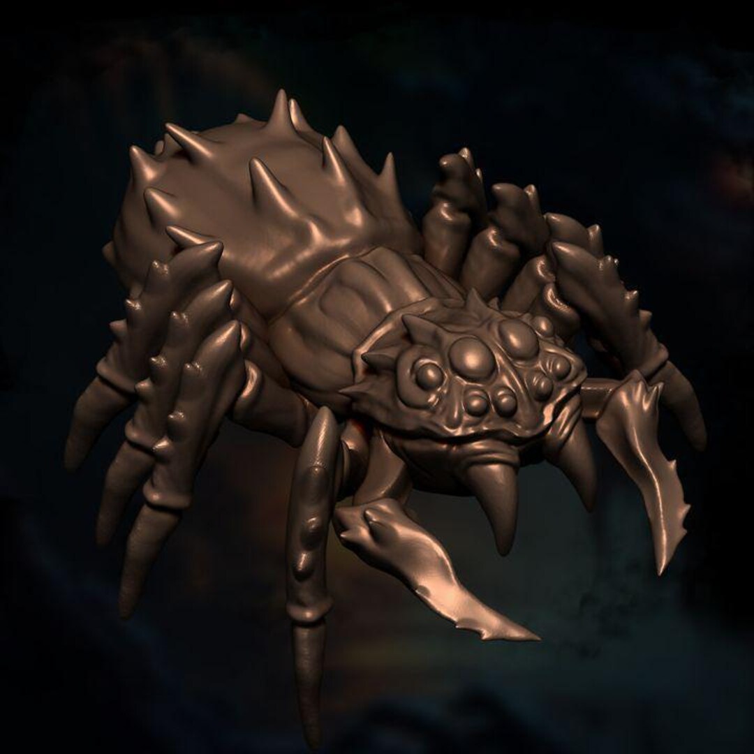 Giant Spider Phase Spider Monster Atlas Mini | 28mm 32mm 54mm 75mm ...