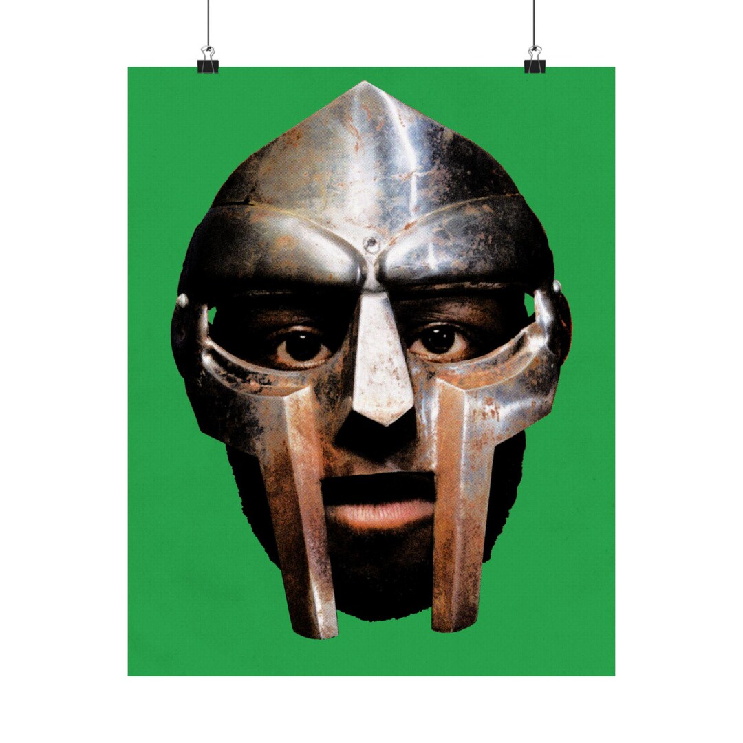MF DOOM Big Head Vertical Poster - Etsy