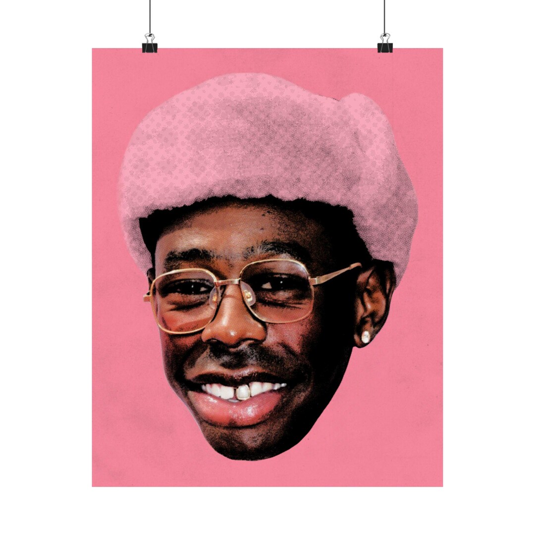 Tyler, the Creator Big Head Vertical Poster - Etsy
