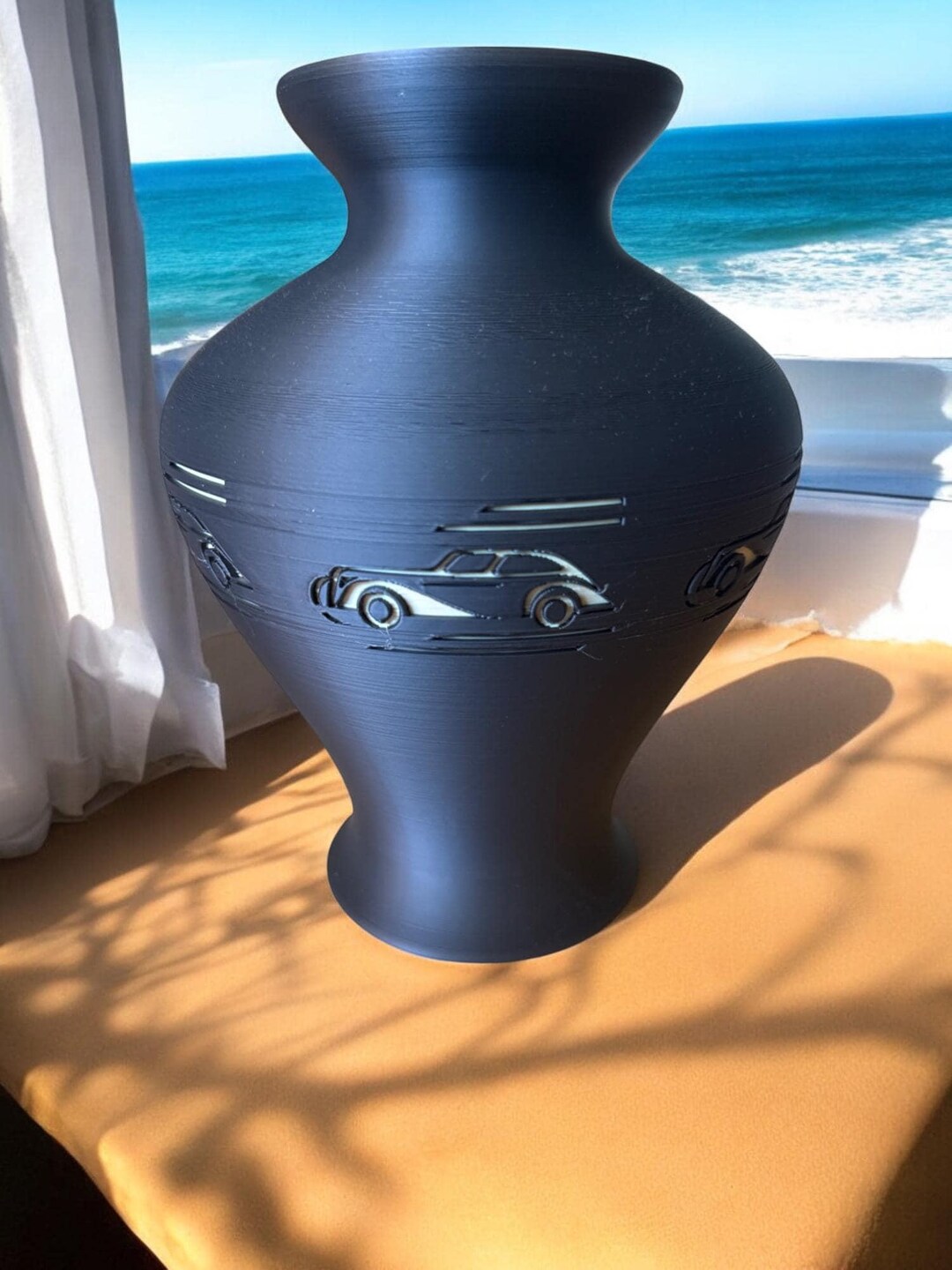 Art Deco Car Vase: 1920s Motor Age Decor, Gentleman's Study - Etsy