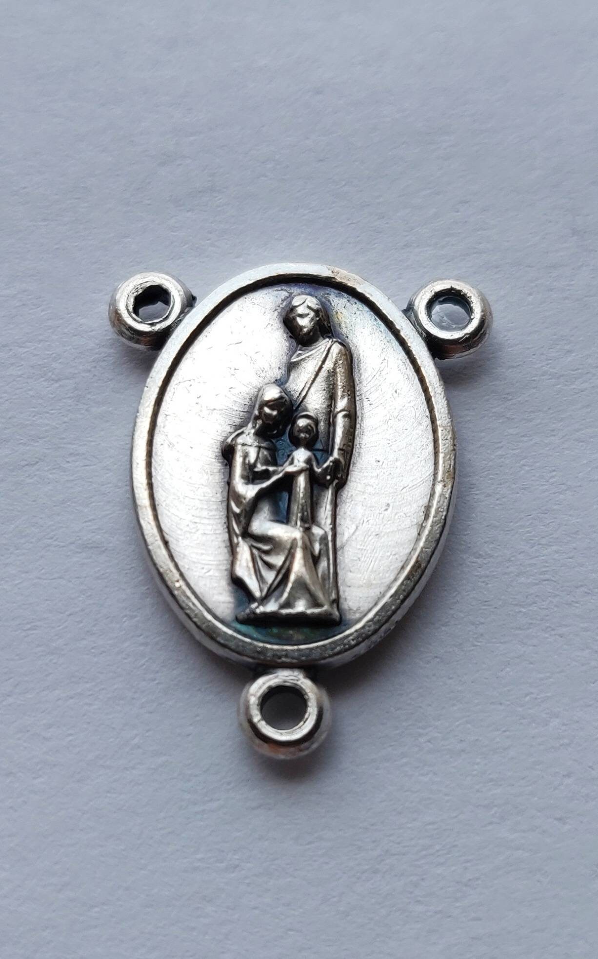 Holy Family Rosary Centerpiece Holy Spirit Dove Connector - Etsy