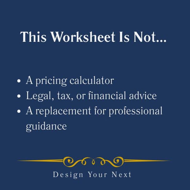 Rent Vs Sell Break-even Worksheet | Seller Decision Worksheet | Home ...