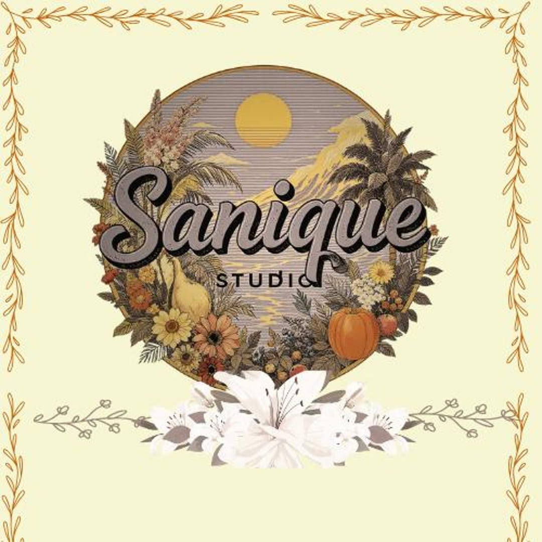 Magical Realism Logo Design: Ghibli-inspired Vintage Style - Etsy UK