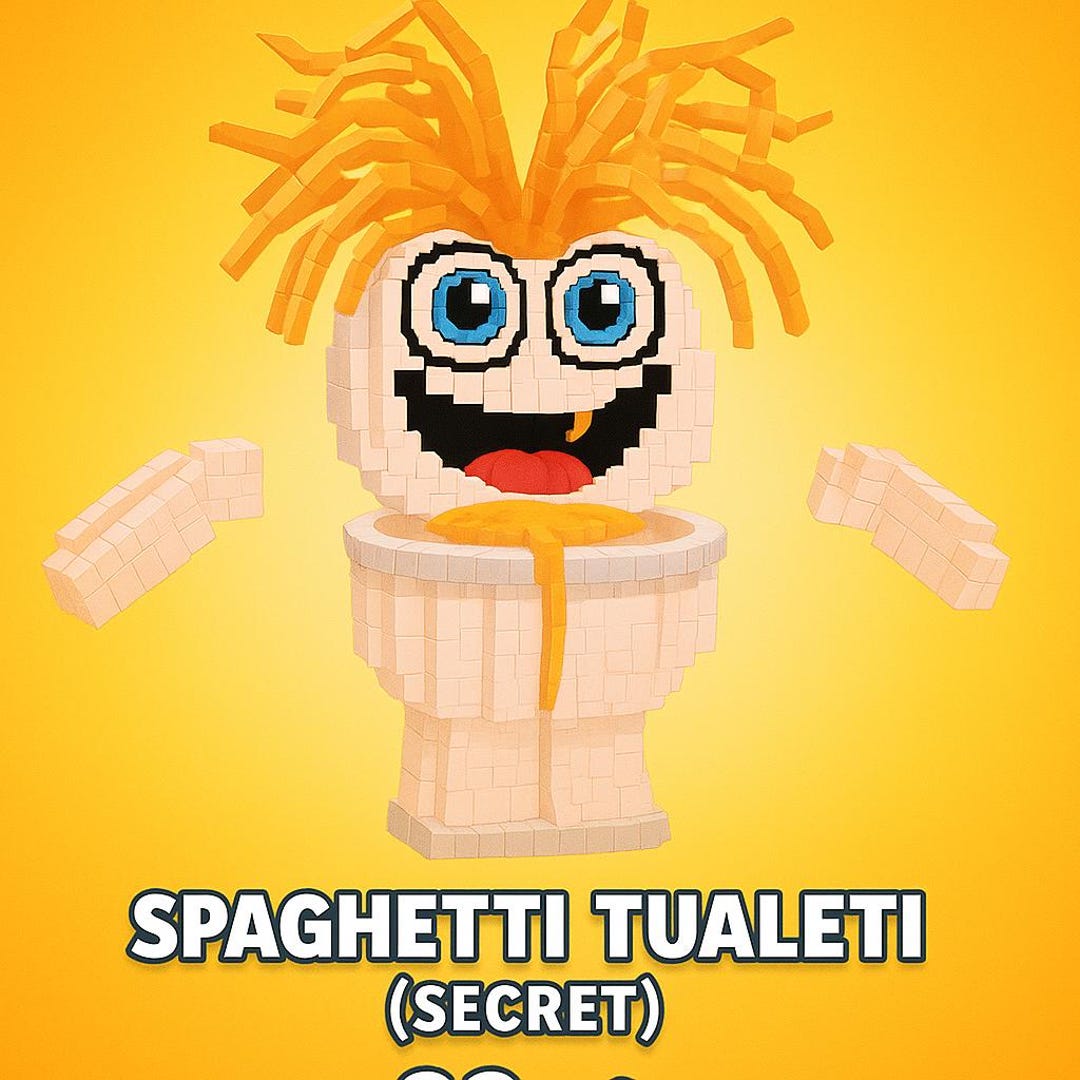 Roblox Steal A Brainrot - Spaghetti Tualeti | Secret | 60m/s | (1 PIECE ...
