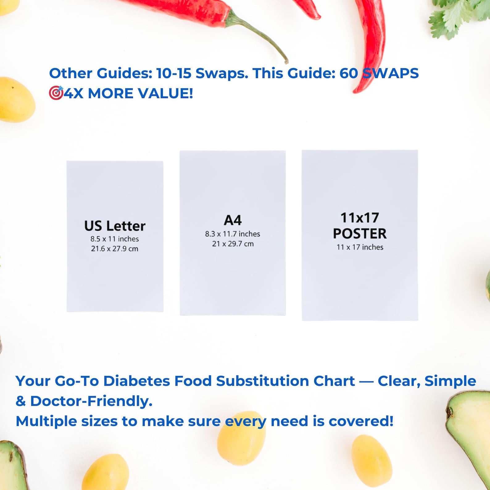 Diabetes Food Swap Chart : Nutrition Cheat Sheet - Low Glycemic Index ...