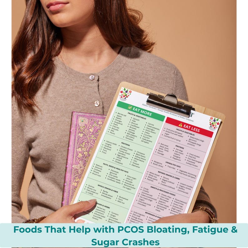 PCOS Diet Food List, Hormone Balance Guide, Insulin Resistance, Eat ...