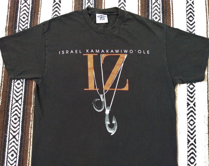 IZ Vintage T Shirt Israel Kamakawiwo'ole Hawaiian Singer Native ...