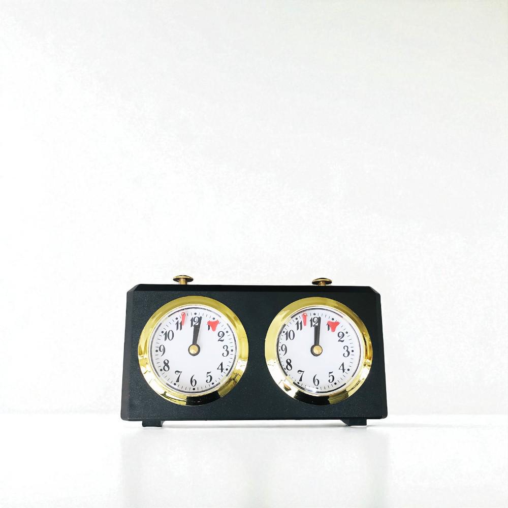 Analog Chess Clock: Mechanical Chess Clock, No Batteries Needed, Red ...