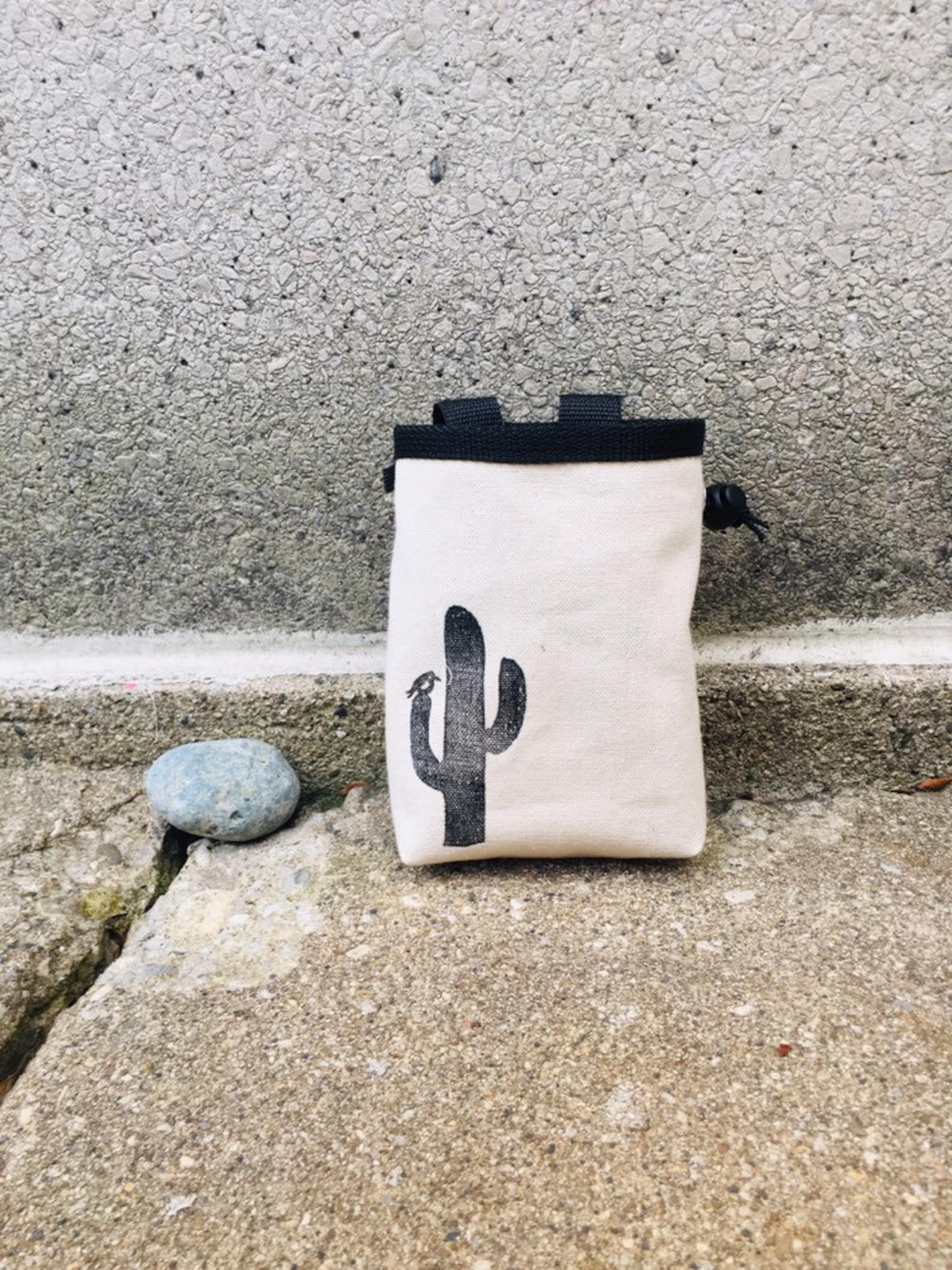Chalk Bag Chalkbag Chalkbags Chalk Bags Blockprint Rock - Etsy